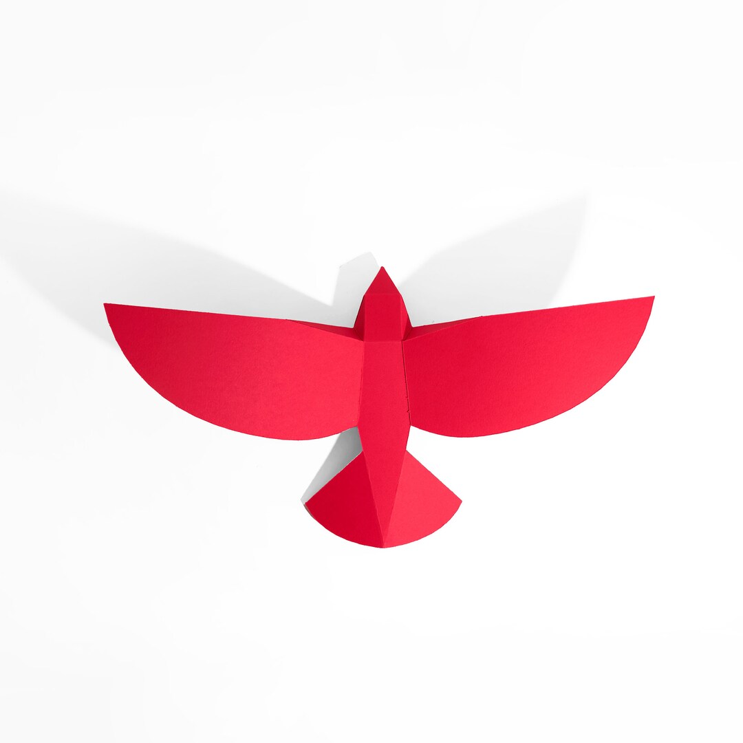 Wintercroft Bird Model, DIY Papercraft Templates - Etsy