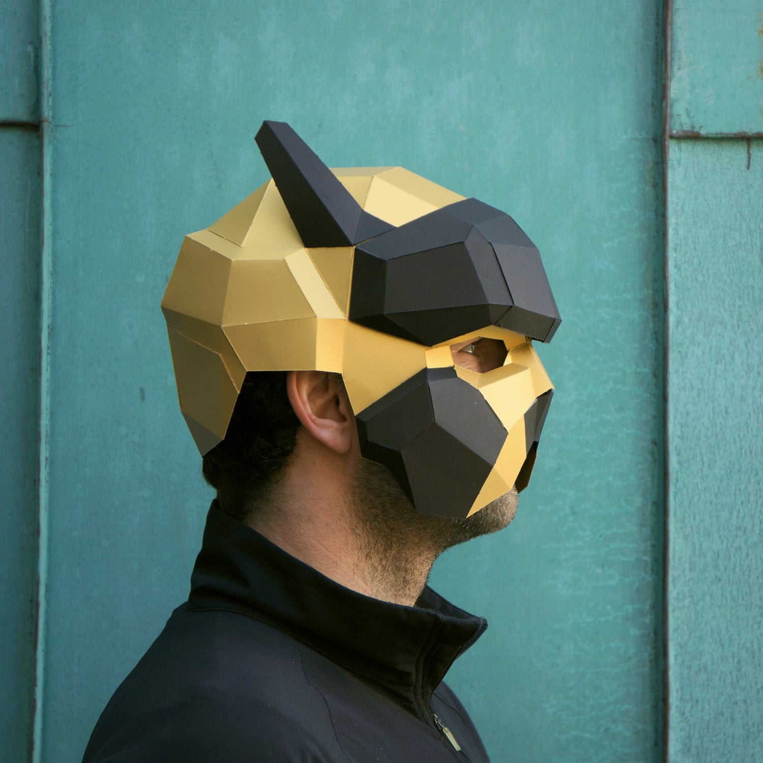 Pilot Helmet, Papercraft Mask Template - Etsy Canada