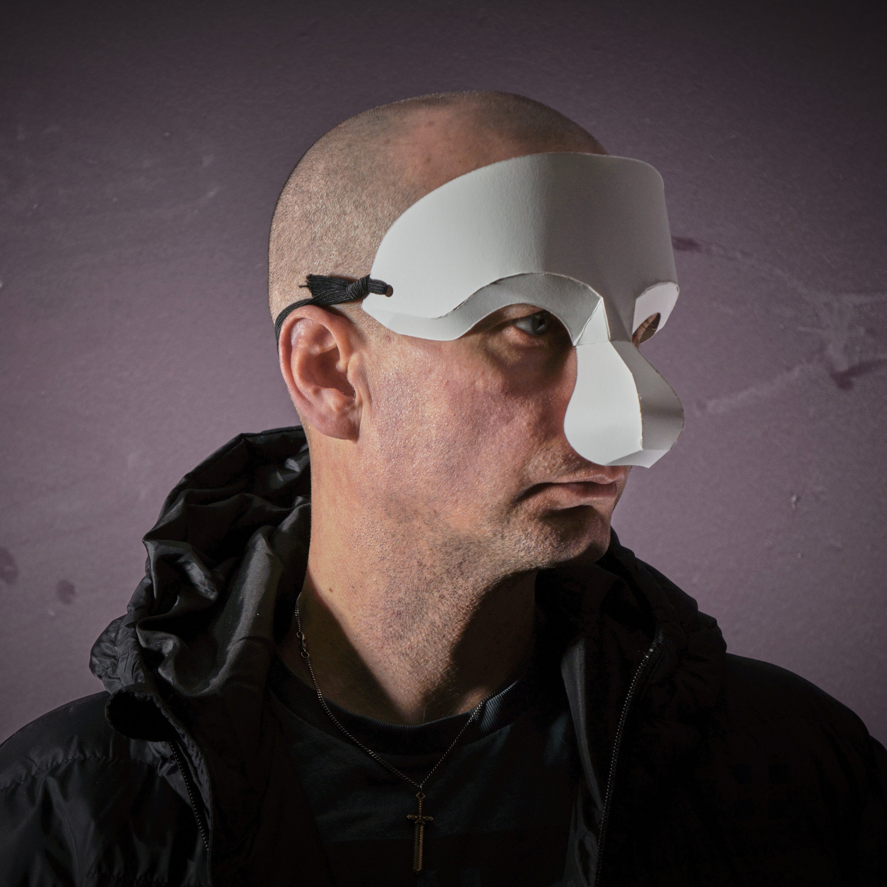 Commedia Dell’ Arte Dottore Mask Template: Italian Theatrical ...