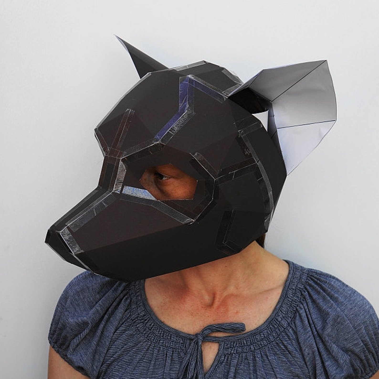 Chihuahua Papercraft Dog Mask Template - Etsy