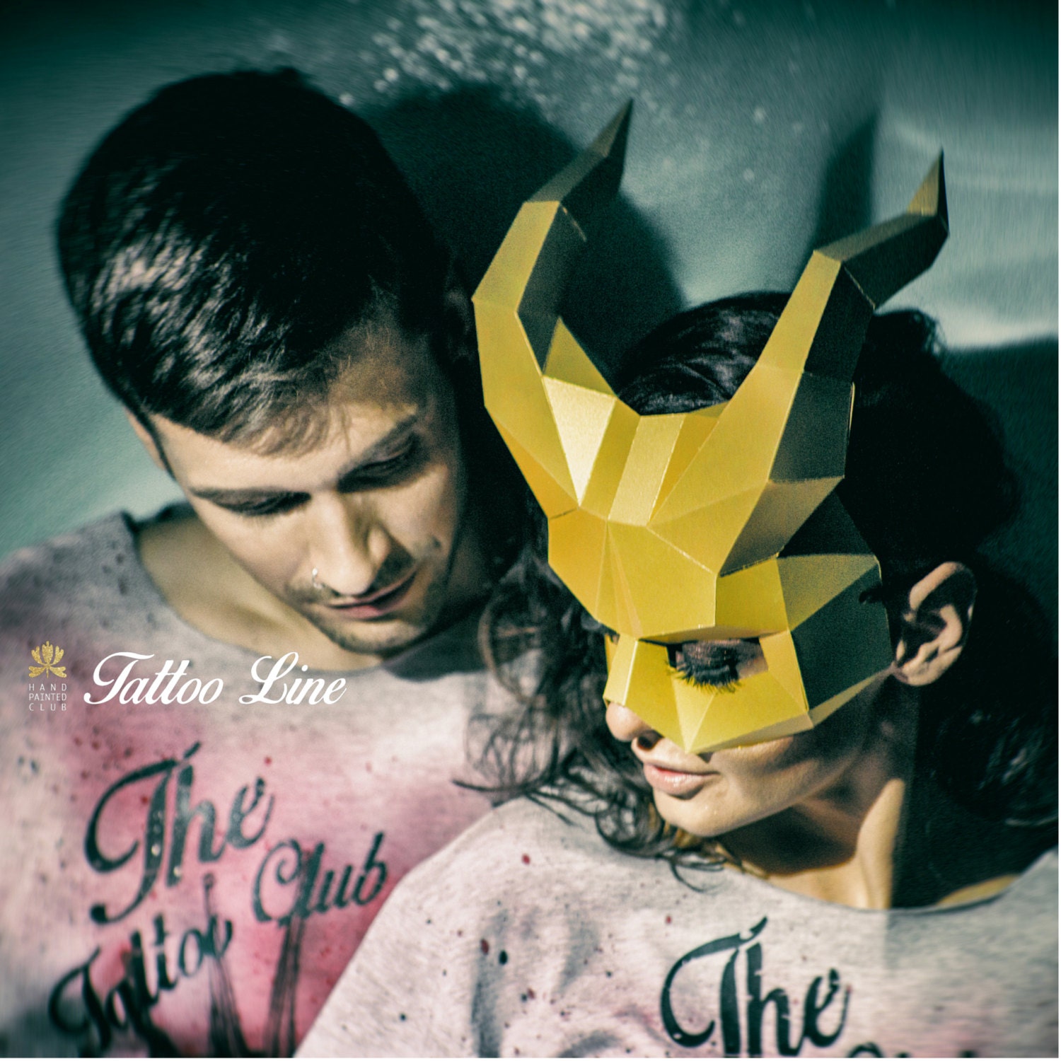 Demon Horns 3D Papercraft Mask Template Low Poly Devil Paper - Etsy UK