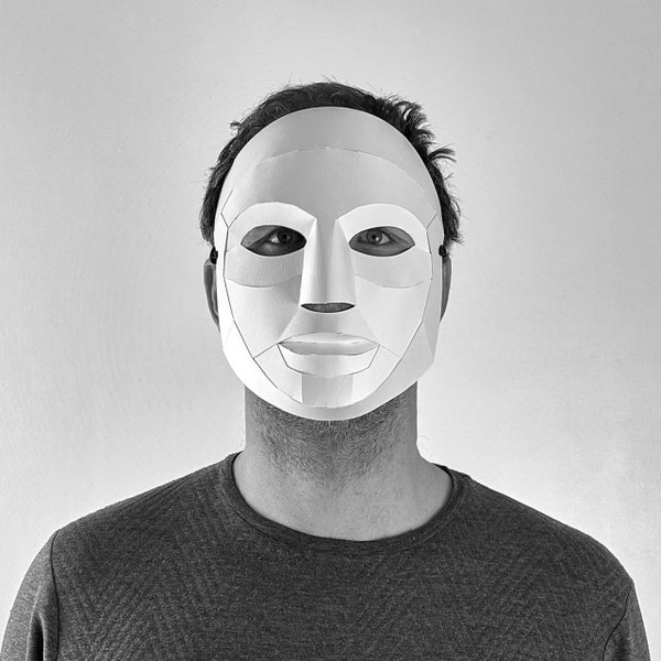 Face Mask Template - Etsy