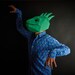 Iguana Mask Papercraft Template PDF Pattern 3D Low Poly Paper - Etsy UK