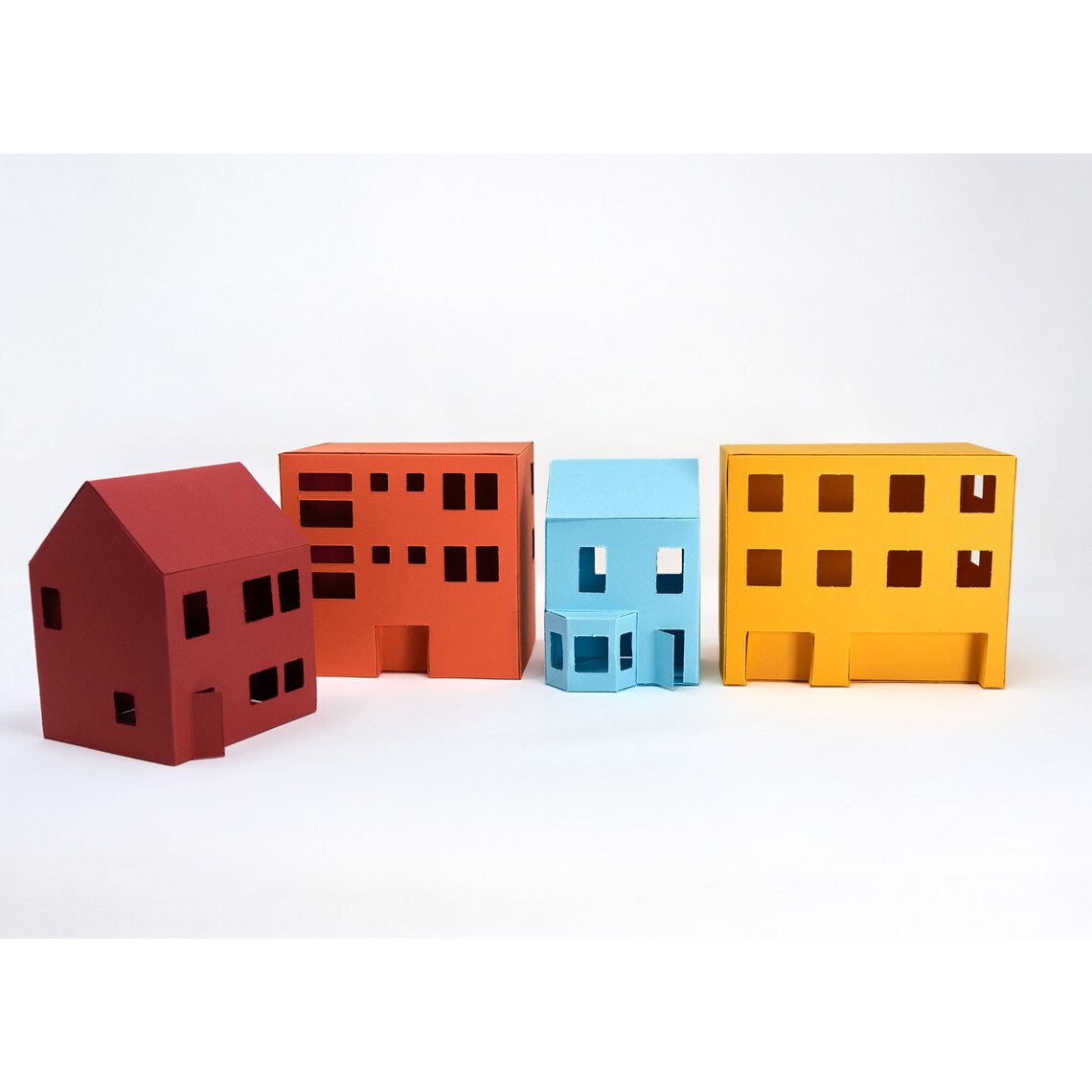 Wintercroft Building Set DIY Papercraft Templates - Etsy