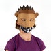 Children's Hedgehog Papercraft Mask Template, 3D Paper Mask, Unique ...