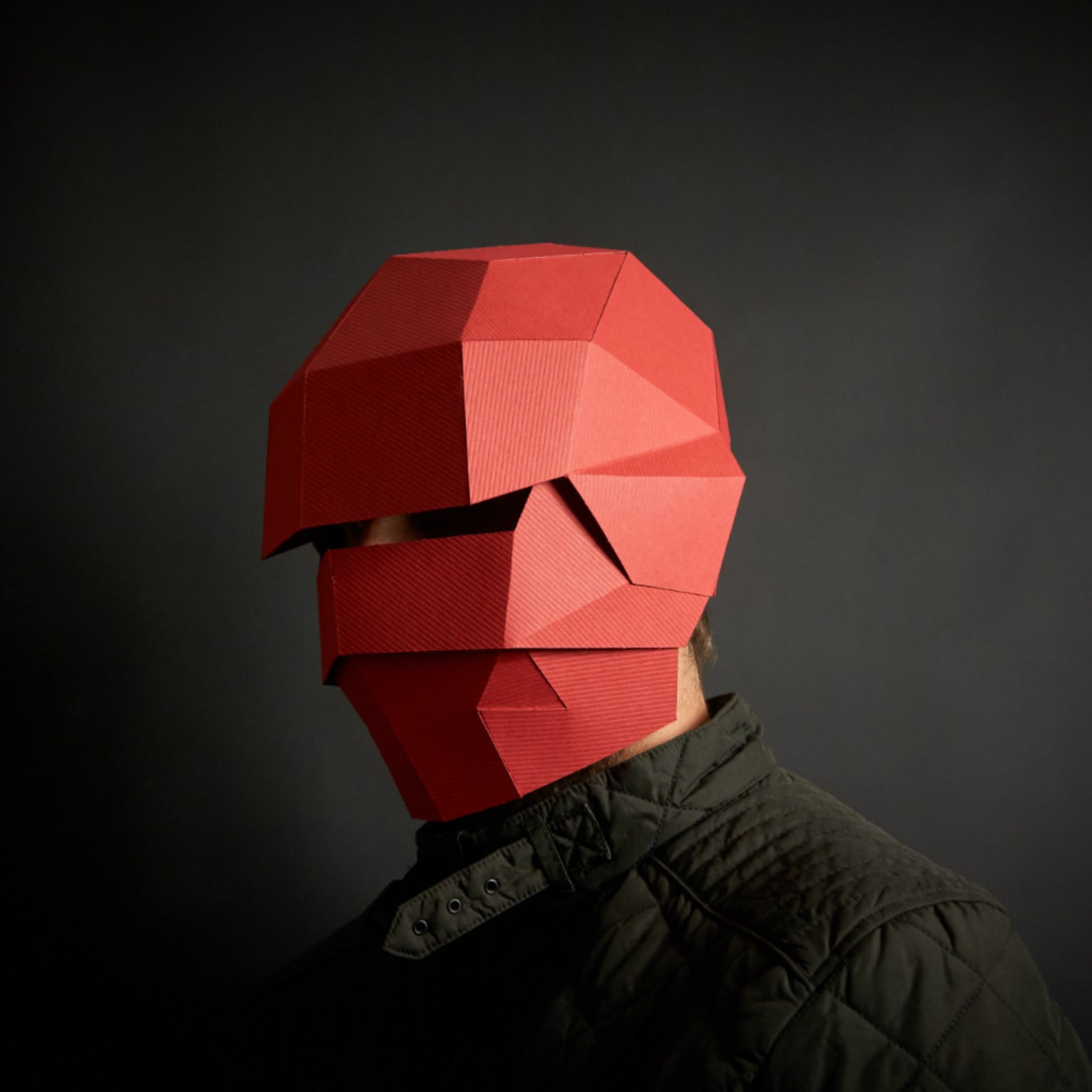 Shinobi Ninja Mask: 3D Papercraft Low Poly Costume (PDF Pattern) - Etsy UK