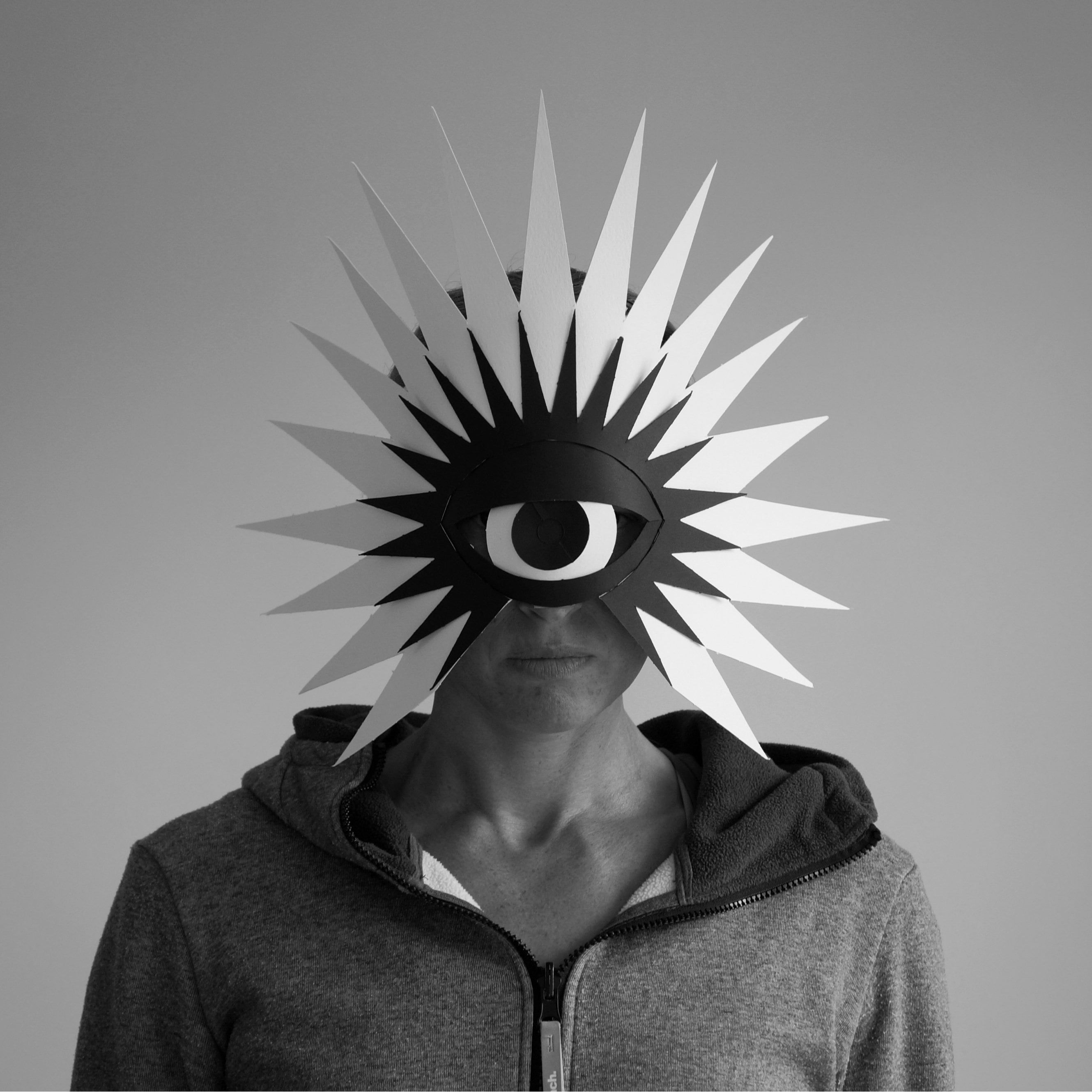 All Seeing Eye 3D Papercraft Mask Template, Paper Mask, Unique ...