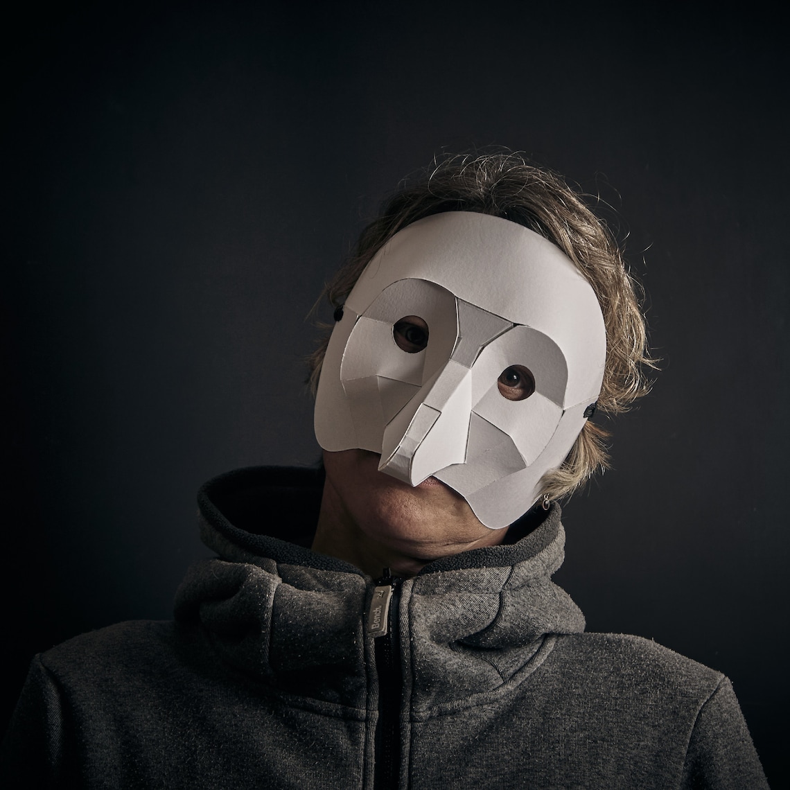 Commedia Dell’ Arte Zanni Mask: 3D Papercraft Template (PDF Pattern) - Etsy