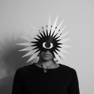 All Seeing Eye 3D Papercraft Mask Template, Paper Mask, Unique ...