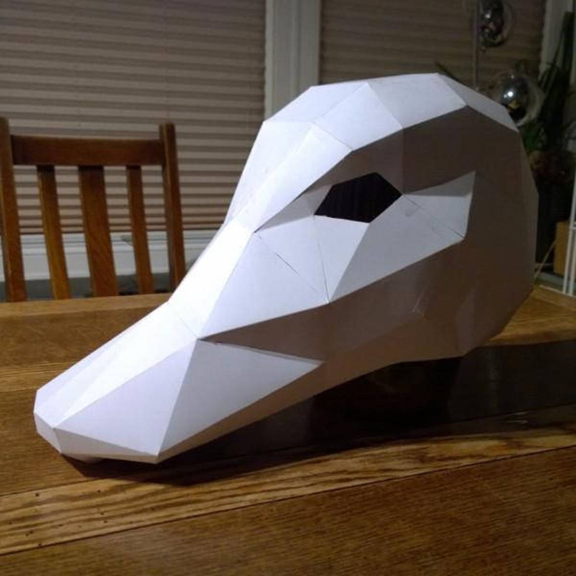 Duck, Papercraft Mask Template - Etsy