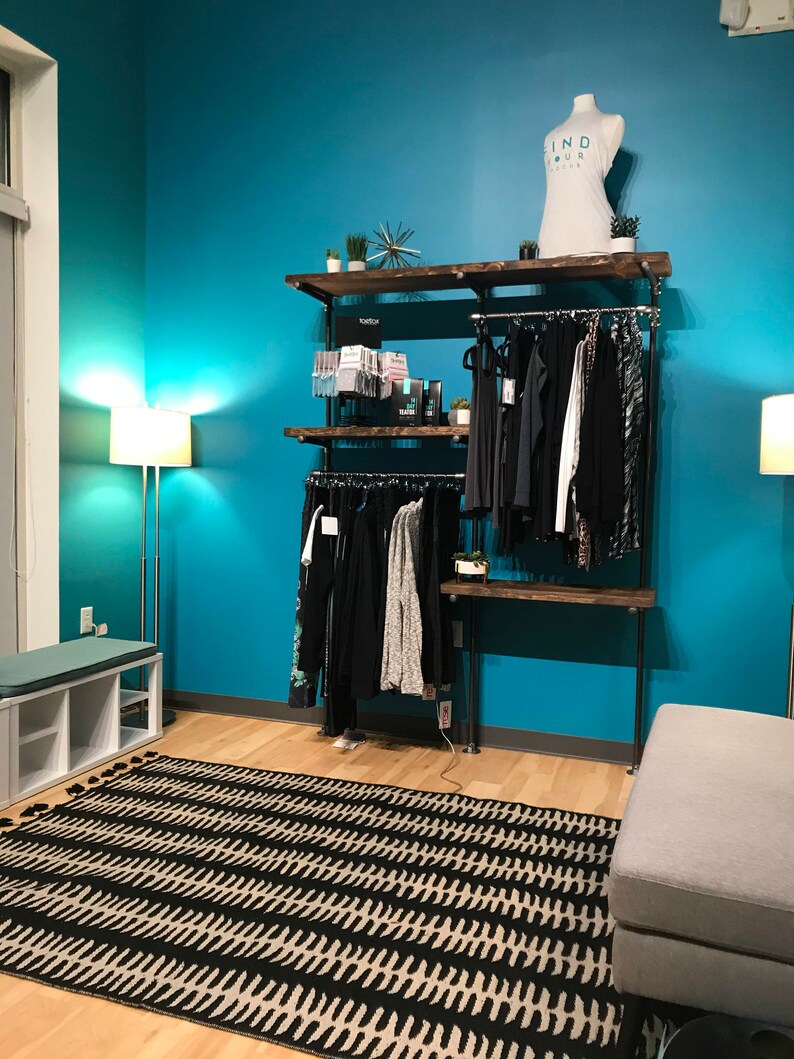 Modular Retail Wall Display Clothing Rack Industrial - Etsy