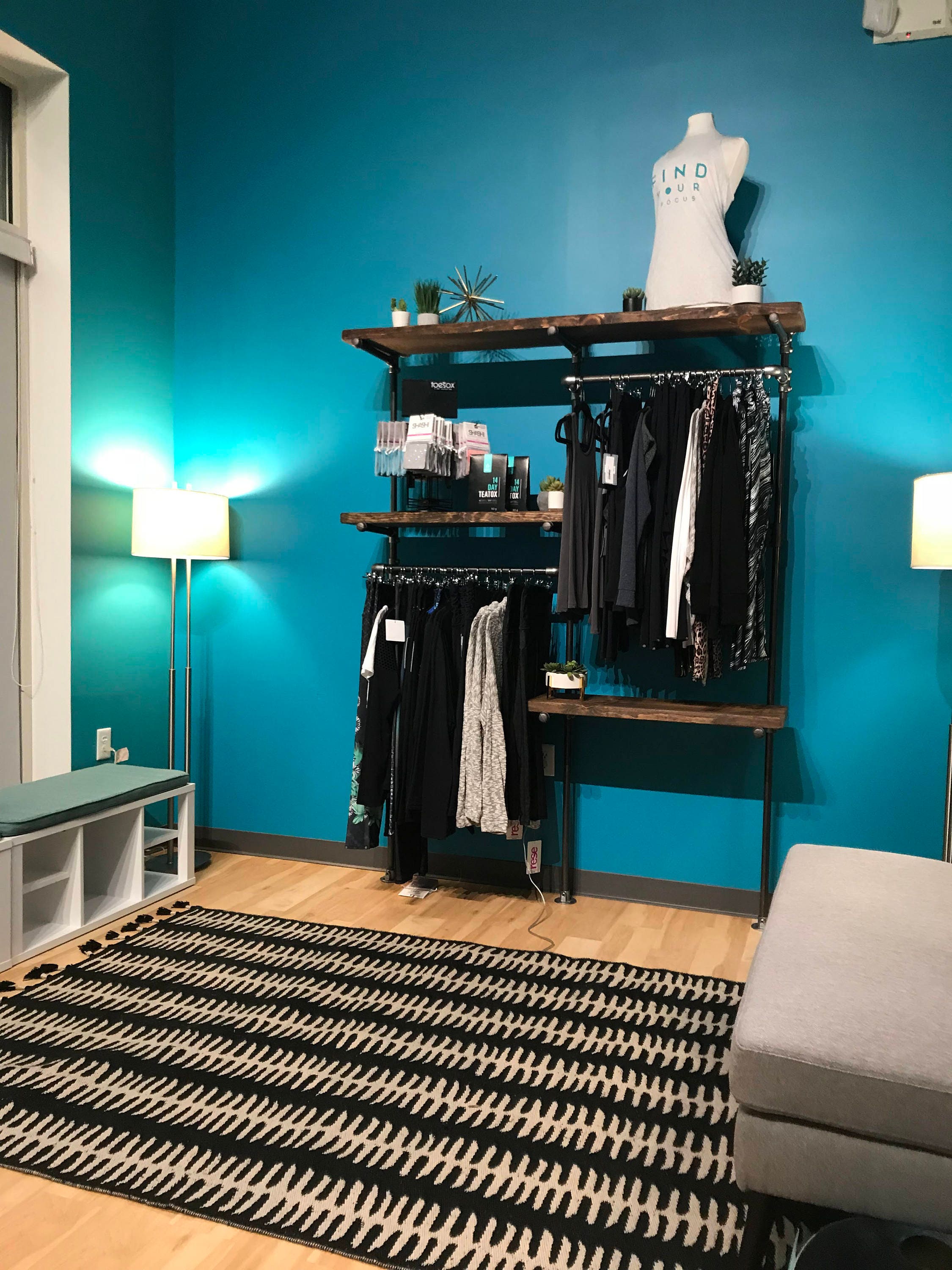 Modular Retail Wall Display Clothing Rack Industrial | Etsy