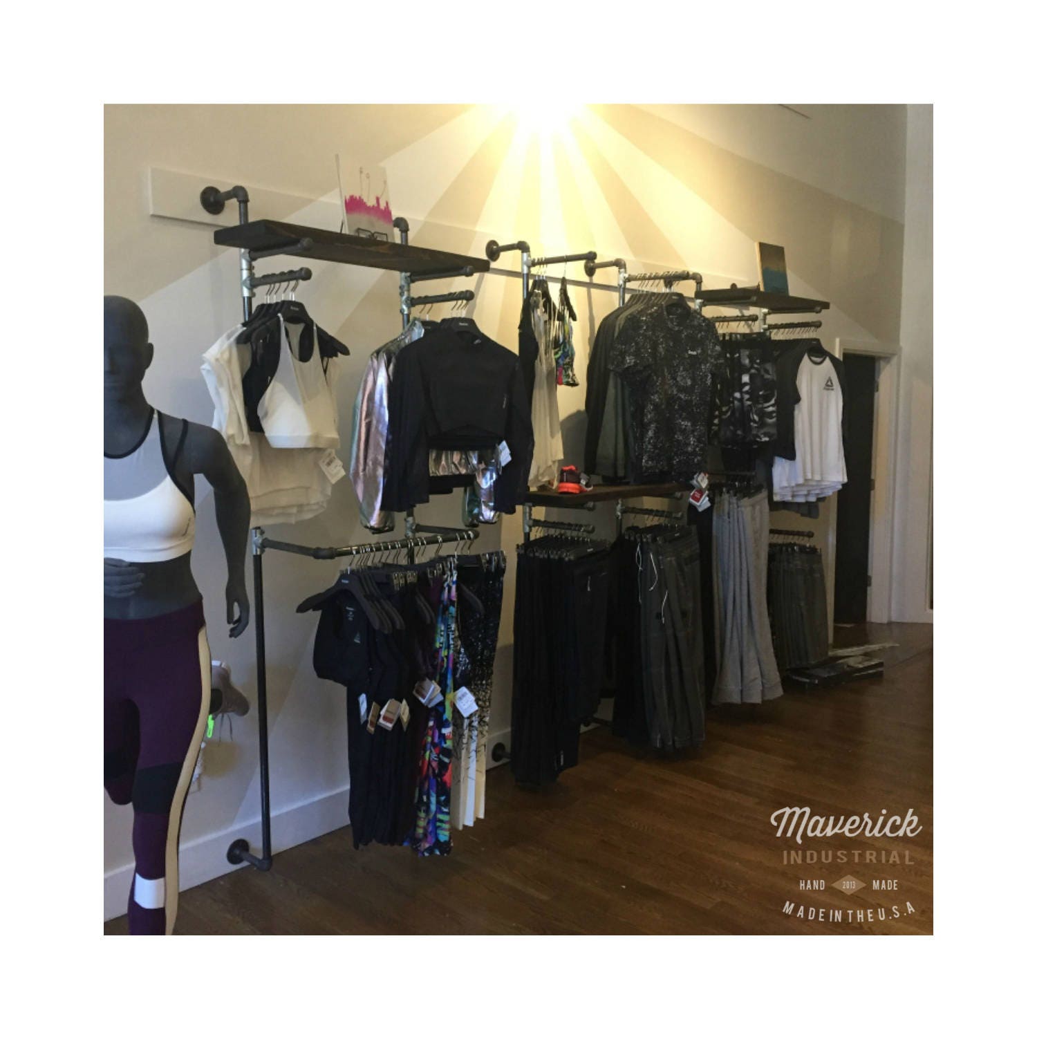 Clothing Store Wall Display