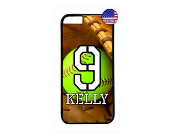 Softball iphone case | Etsy
