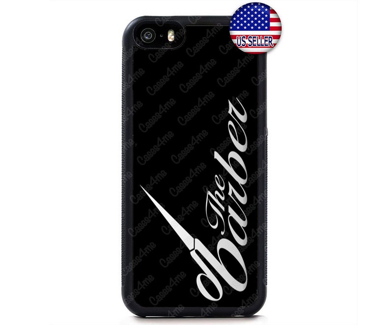 The Barber Hair Dresser Barbershop Hard Rubber Case Cover For | Etsy