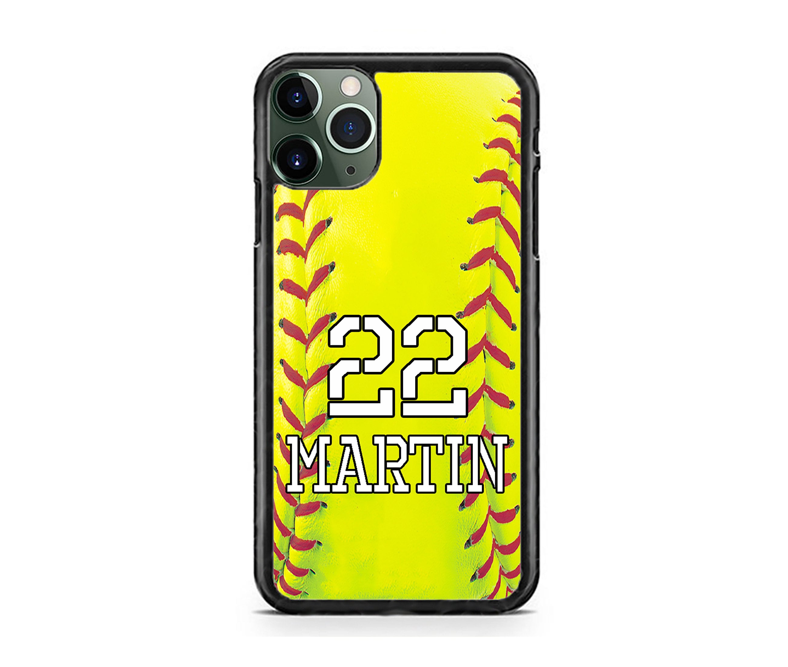Personalized Name Number Softball Custom Slim Case Cover for - Etsy