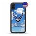 US Air Force above All Sky Hard Rubber Slim Case Cover for iPhone 15 14 ...