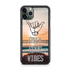 Cool Shaka Waves Surf Surfer Ocean Quote Hard Rubber Case Cover for ...