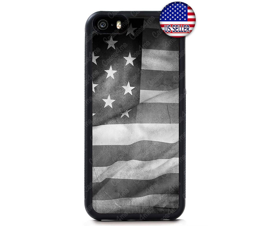 USA American Flag Pride Case Slim Hard Rubber Case Cover for iPhone 16 ...