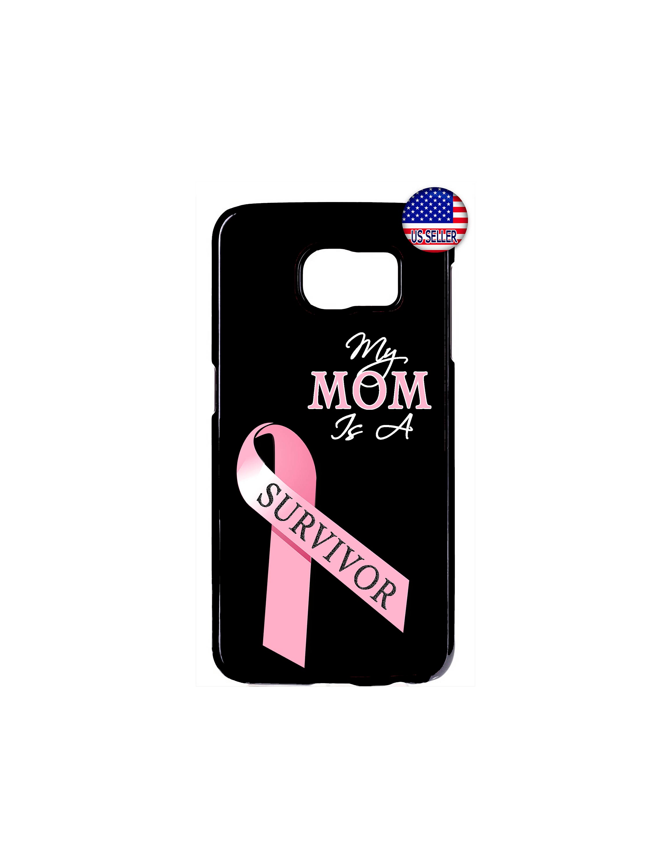 Breast Cancer Pink Ribbon Mom Phone Case for Samsung Galaxy | Etsy