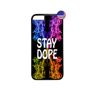 Cool Stay Dope Swag Supreme Color Smoke Hard Rubber Case Cover | Etsy