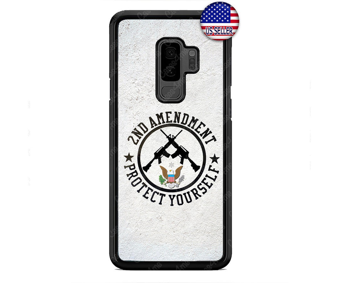 New 2nd Amendment USA Guns Hard Rubber Case Cover for Samsung Galaxy ...
