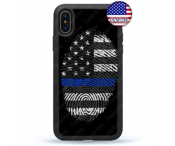 Police Thin Blue Line Phone Case Iphone 13 Max 12 Mini 11 Pro - Etsy