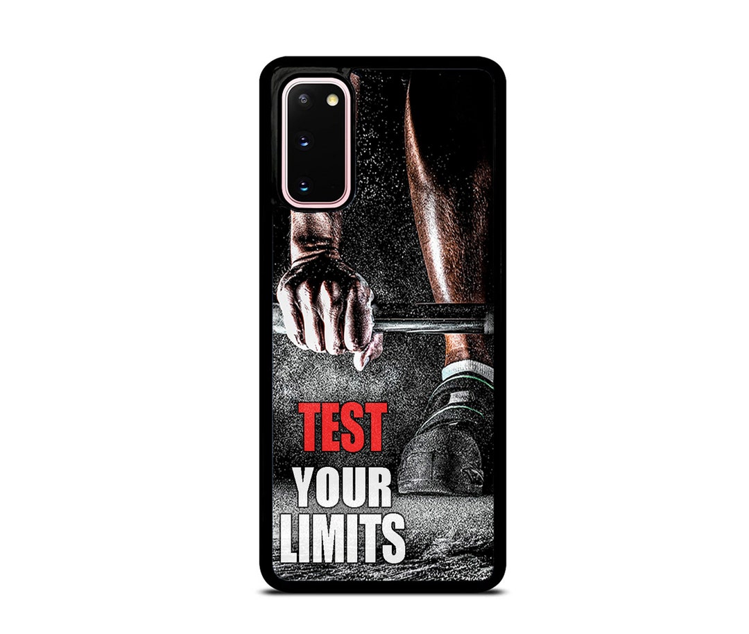 Gym Crossfit Training Bodybuilding Hard Rubber Case Cover for Samsung ...