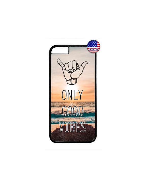 Cool Shaka Waves Surf Surfer Ocean Quote Hard Rubber Case | Etsy
