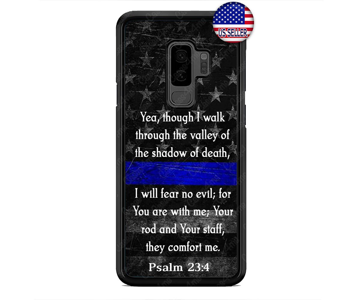 Police Phone CaseThin Blue Line Cover Samsung Galaxy s21 s20 | Etsy
