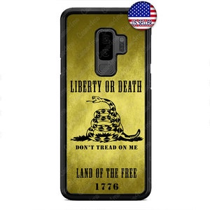 Liberty Gadsden 2nd Amendment Hard Rubber Case Cover for Samsung Galaxy ...
