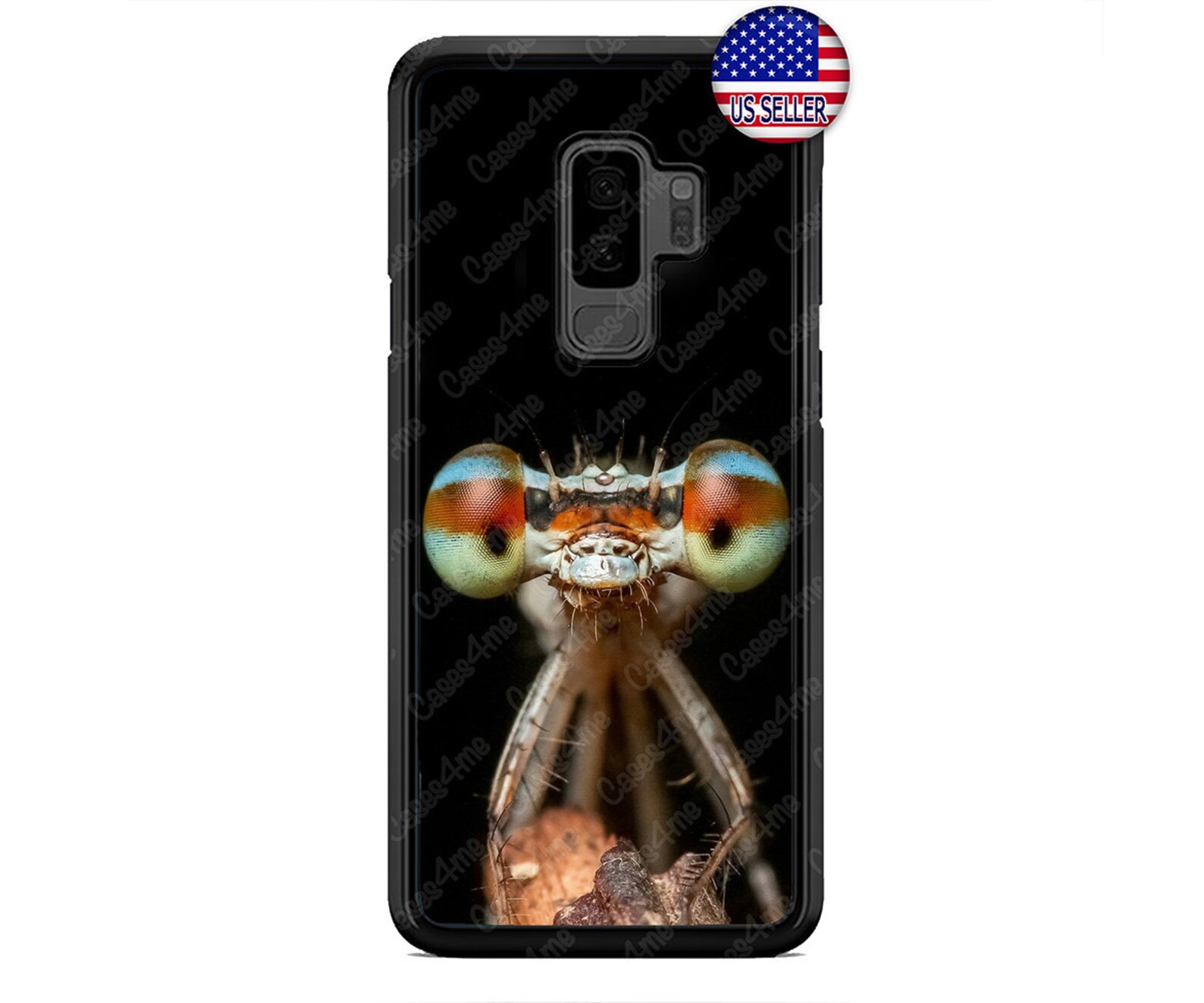 Dragonfly Cute Funny Insect Hard Rubber Case Cover For Samsung | Etsy