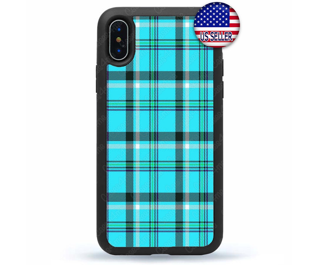 Plaid iPhone 16 15 14 13 12 Max Mini Pro Max 11 Plus X Max, Ipod Touch ...