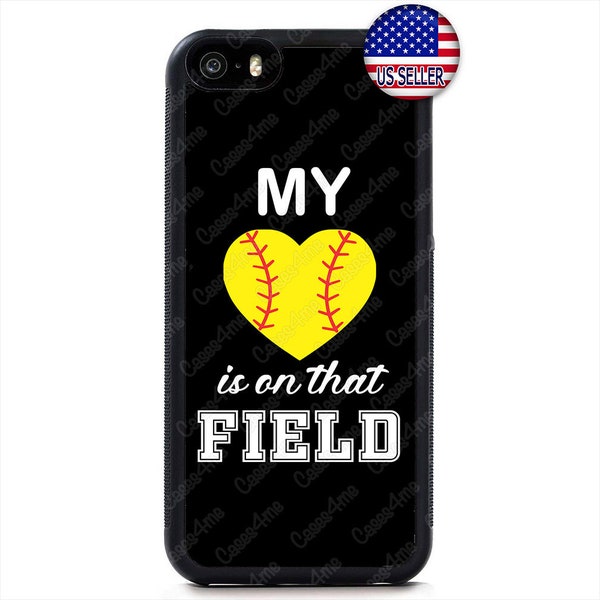Softball iPhone Case - Etsy