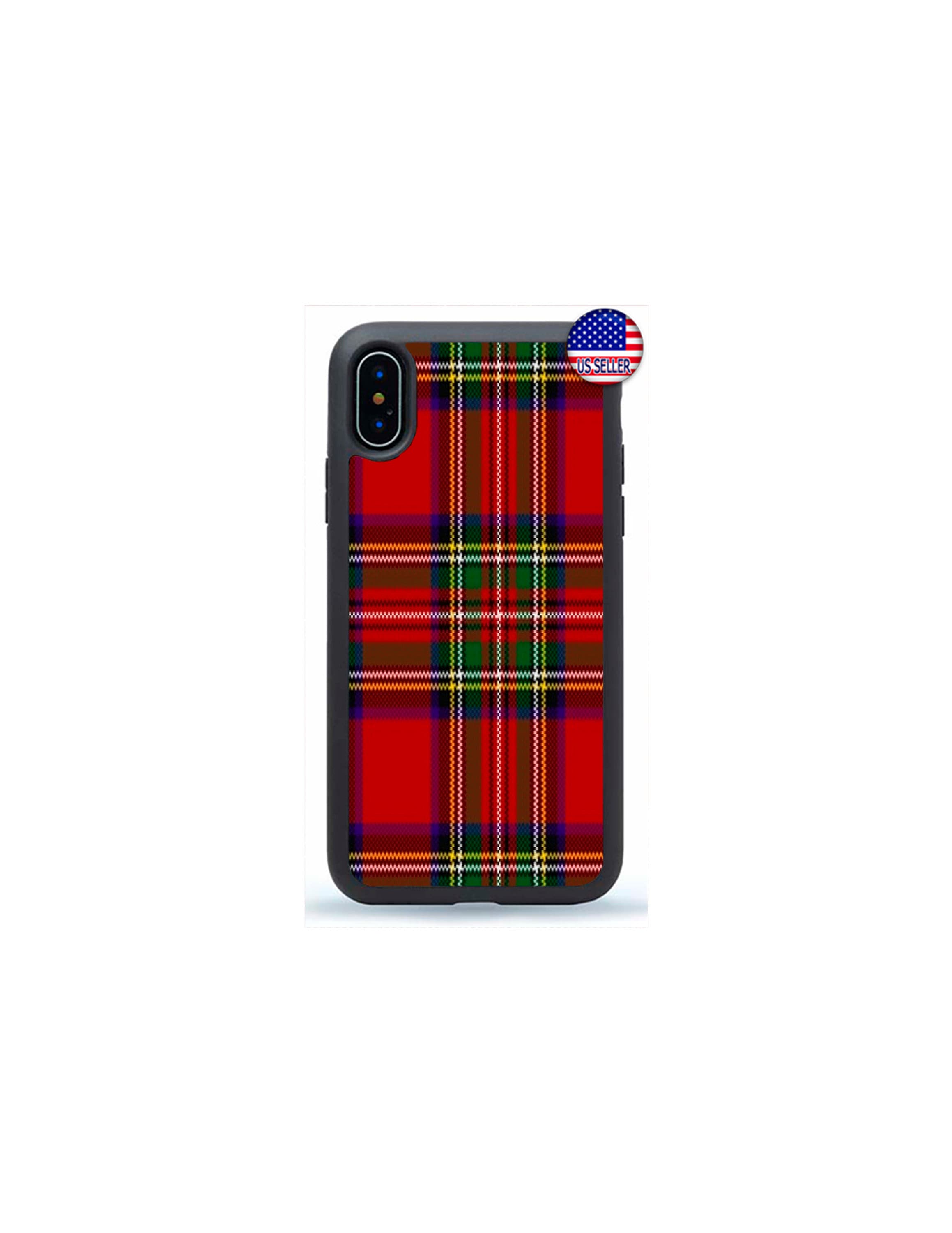 Winter Plaid Iphone Casered Tartan Phone Case Iphone 13 Max | Etsy