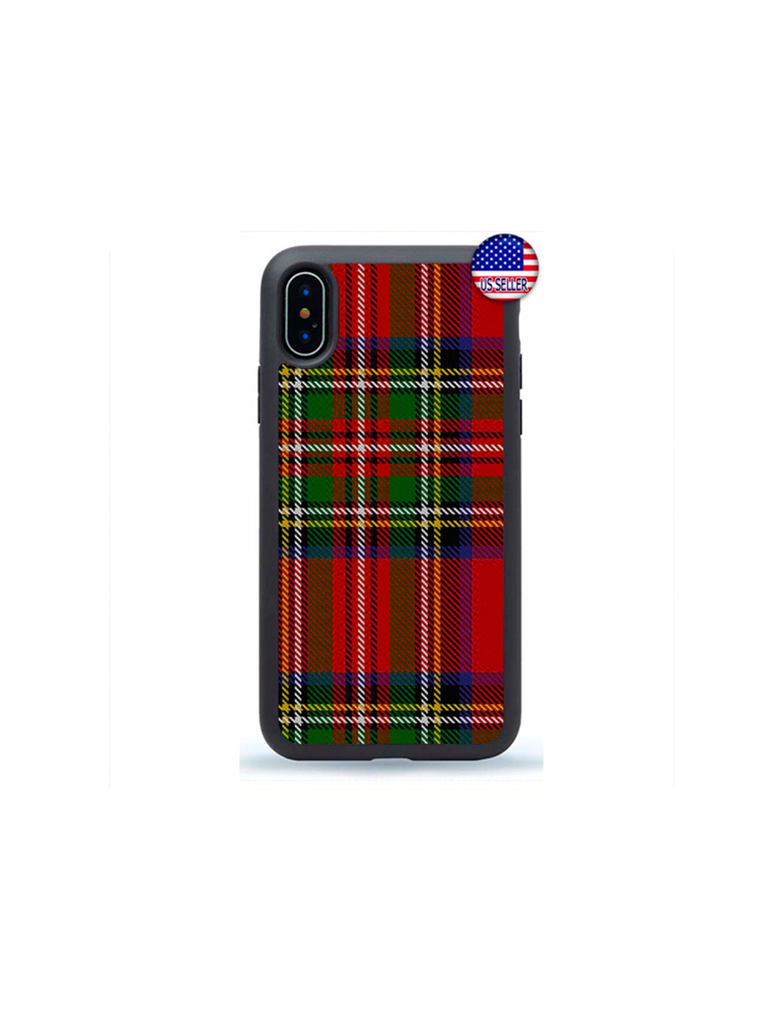 Plaid, Red Plaid Phone Case, Red Tartan, iPhone 17 16 15 14 13 Max Mini ...