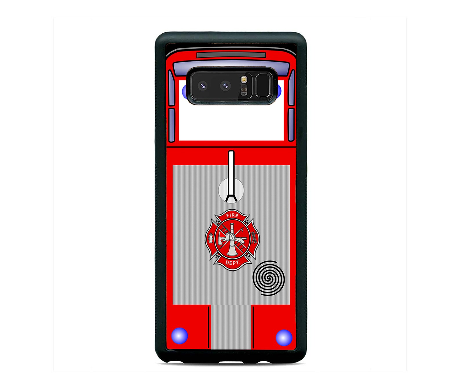 Firefighter Fire TRUCK Fireman Hard Rubber Case Cover for - Etsy