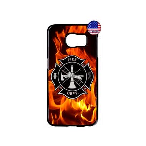 Firefighter Fireman Fire Rescue Flames Hard Case Cover For | Etsy