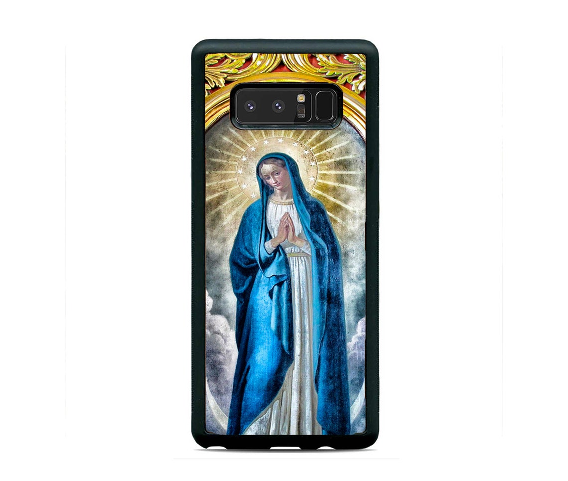 Christian Catholic Virgin Maria Hard Rubber Case Cover for | Etsy