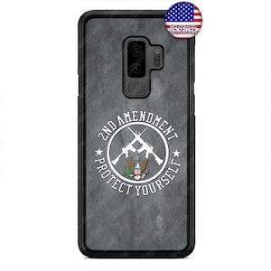 2nd Amendment Guns Protect Hard Rubber Case Cover for Samsung - Etsy