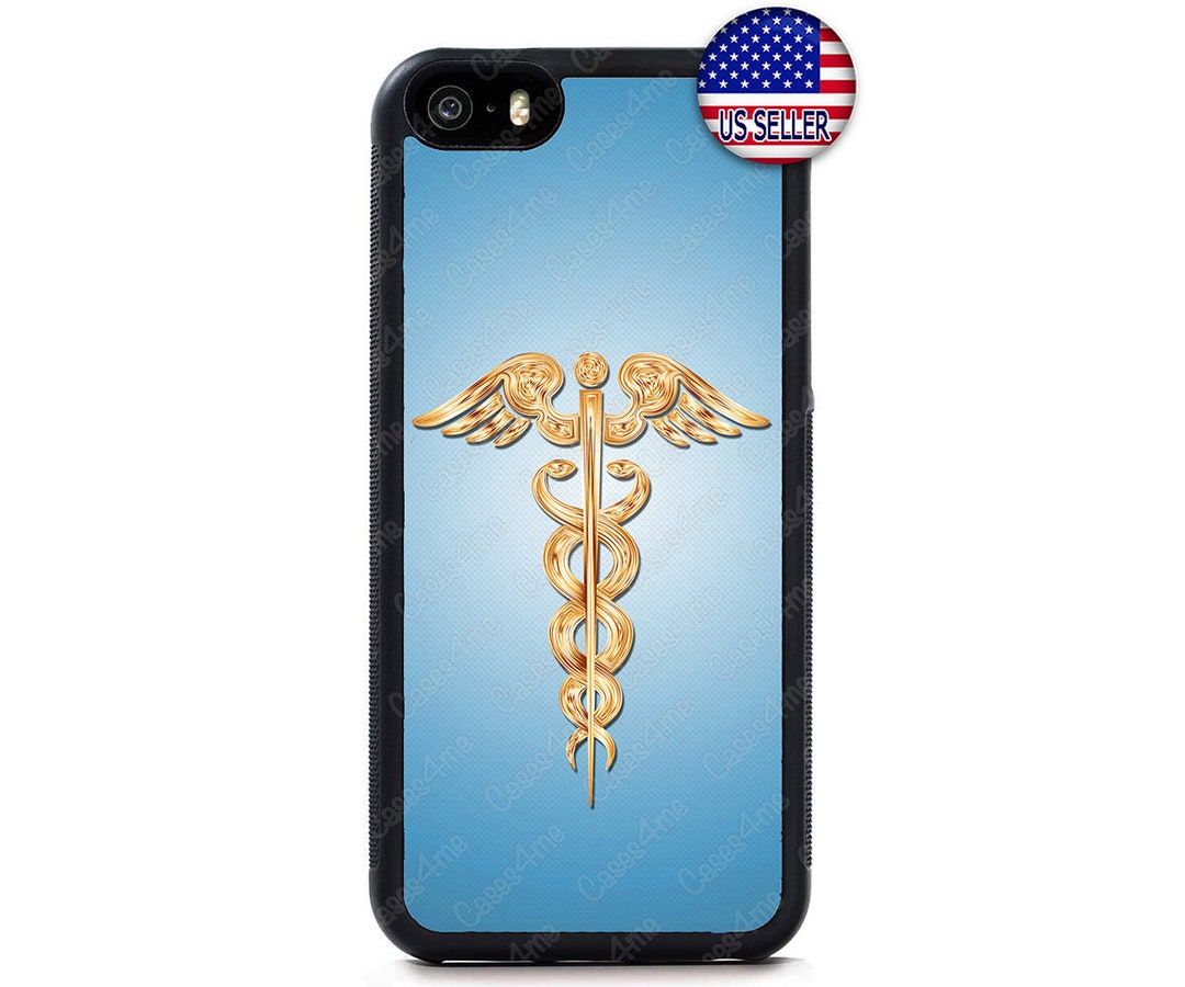 Caduceus Sign,doctor, Nurse Iphone,medical Phone Case for iPhone 16 15 ...