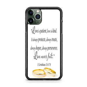 Wedding Bride Love Quote Cute Gift Hard Rubber TPU Case Cover for ...
