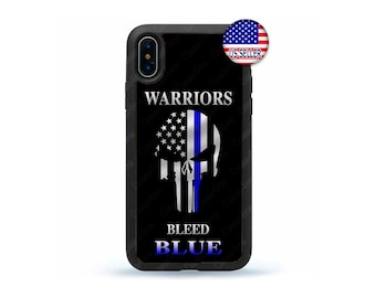 Police Quote Thin Blue Line Phone Case Case Cover for Iphone | Etsy