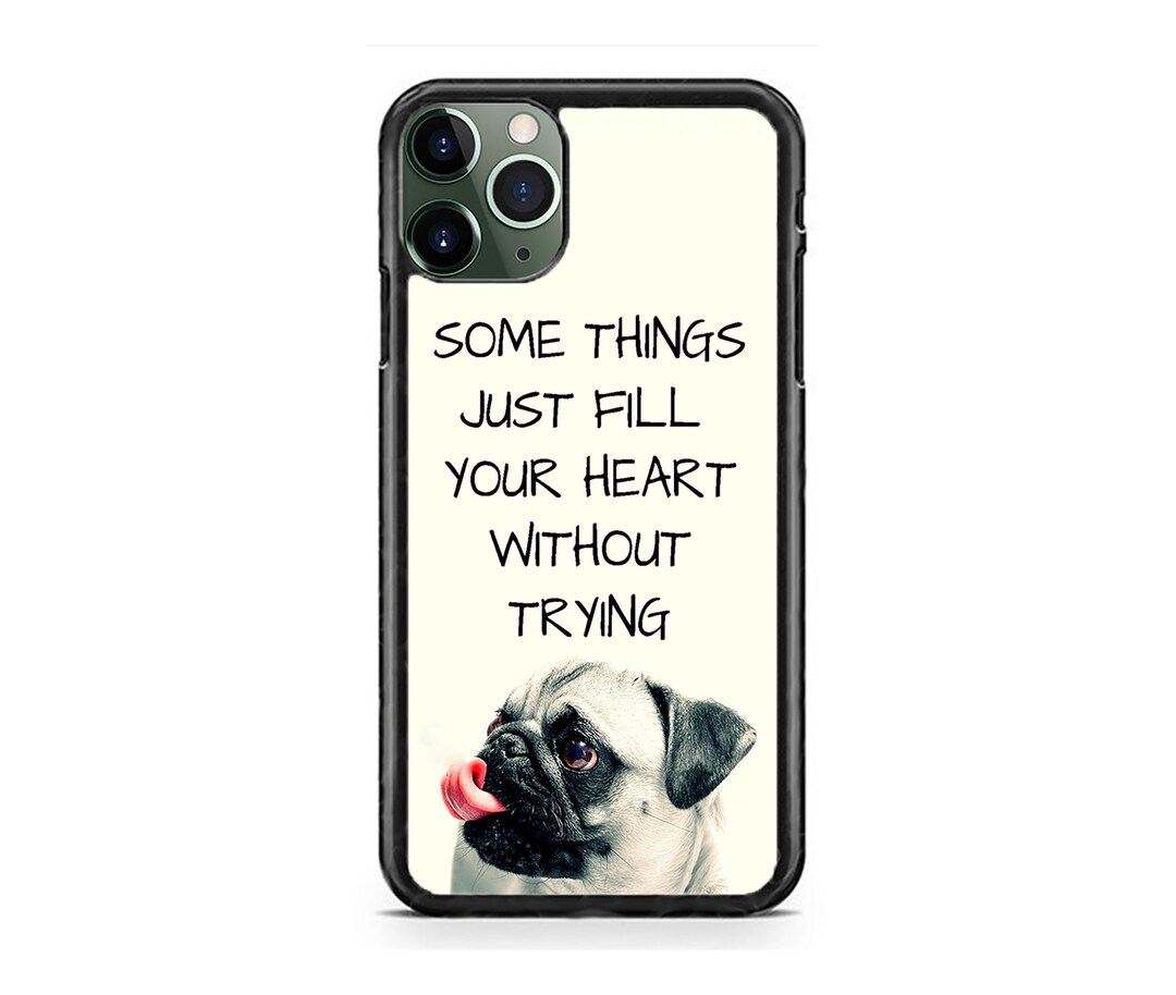 Pug Puppy Dog Paws Cute Case Cover for iPhone 17 16 15 14 13 Max Mini ...
