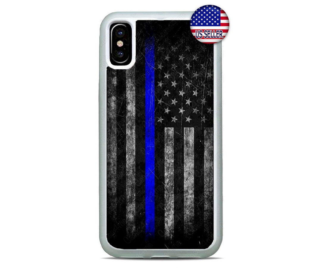 Police Thin Blue Line Case Phone Cover for iPhone 17 16 15 14 13 Max ...