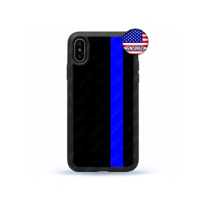 Police Thin Blue Line Phone Case Case Cover for iPhone 17 16 15 14 13 ...