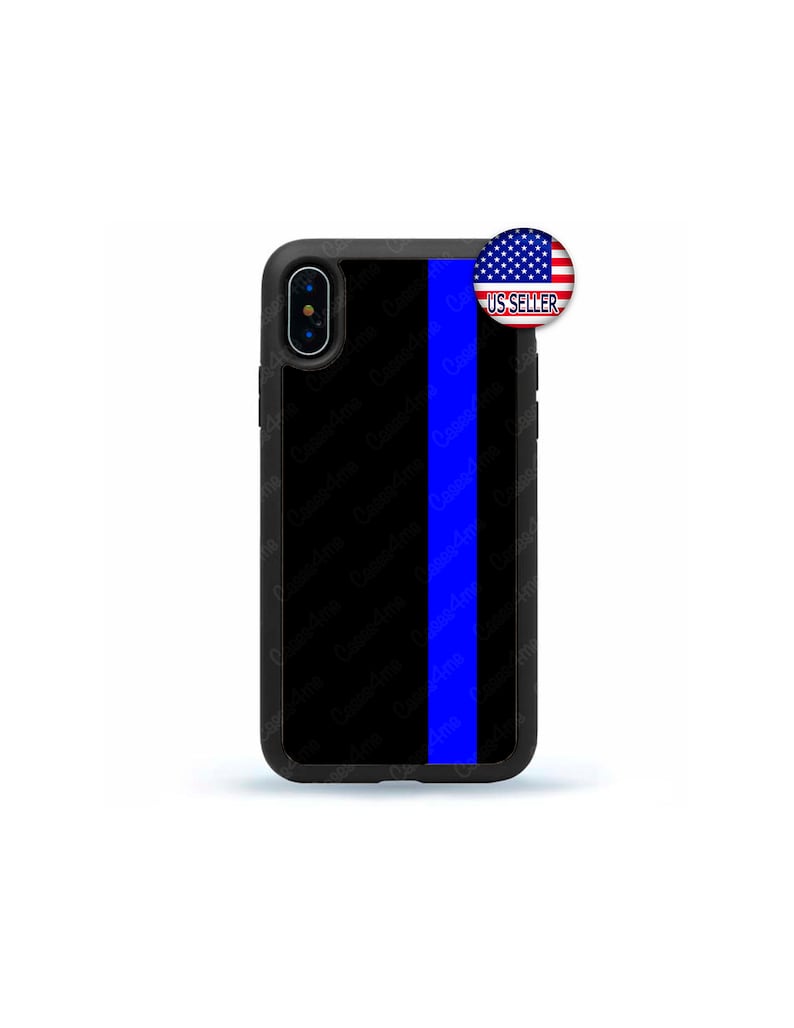 Police Thin Blue Line Phone Case Case Cover for Iphone 13 Max - Etsy