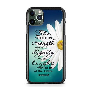 Bible Verse ,she is Case,christian Phone Case, iPhone 17 16 15 14 13 ...