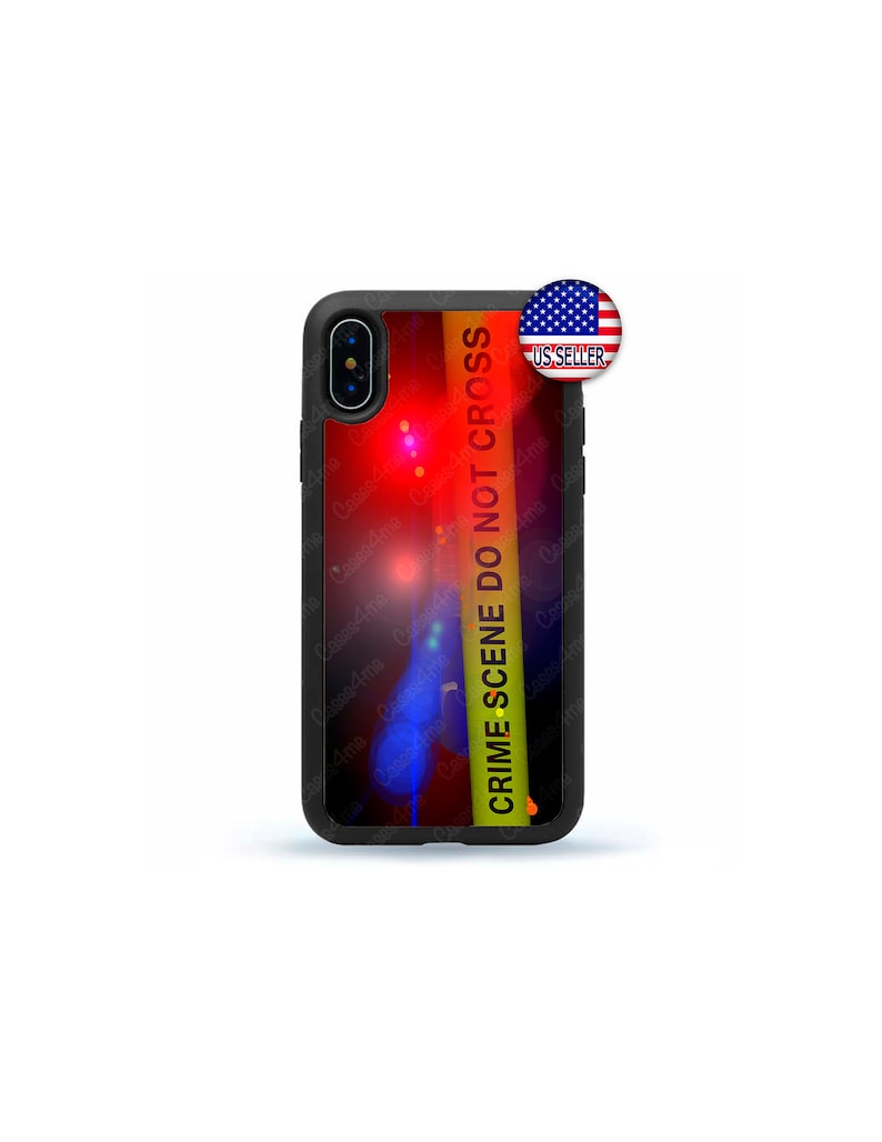 Police Phone CaseCrime Scene Thin Blue Line Case Cover for | Etsy