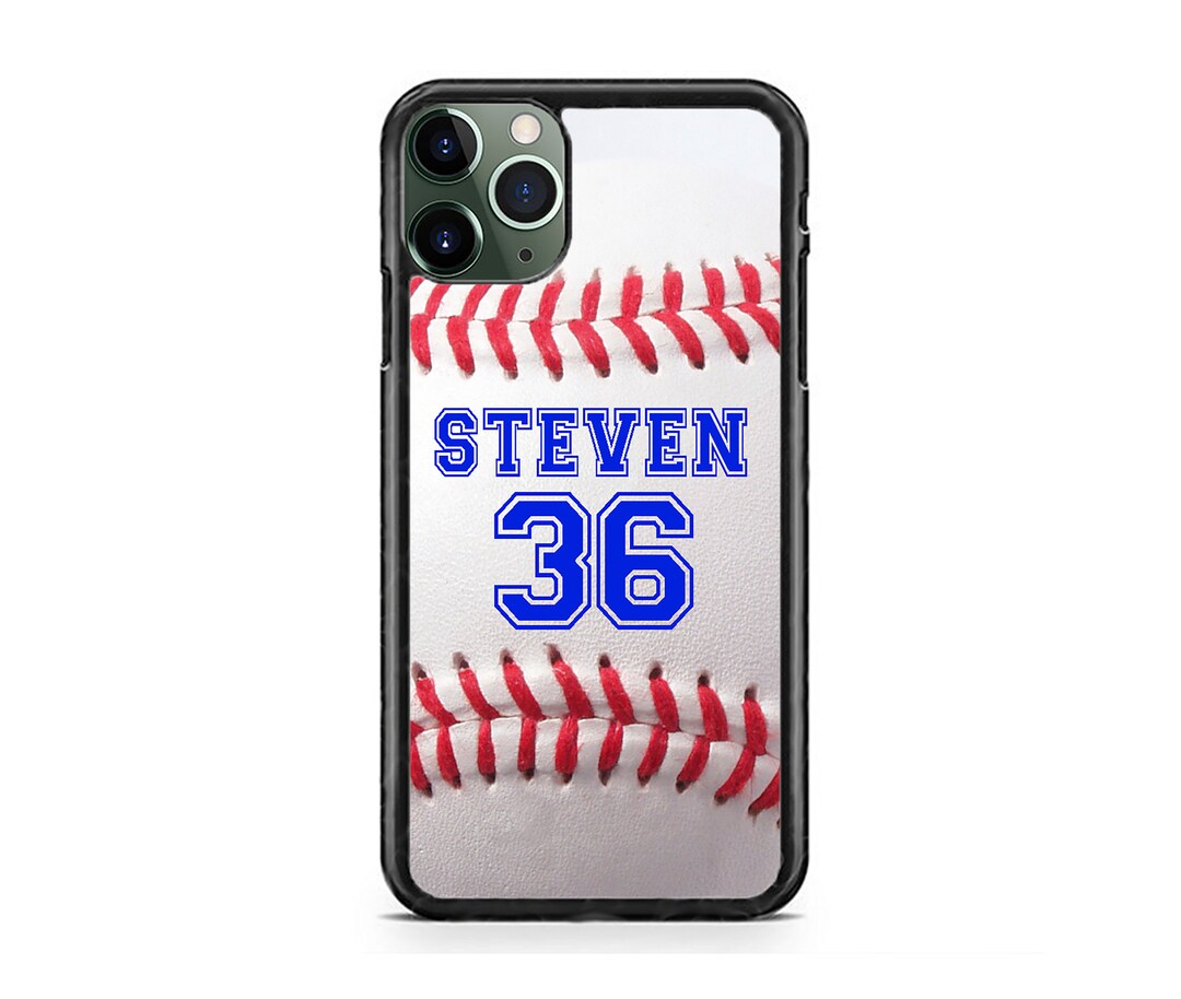 Personalized Number and Name Baseball Cute Custom Case Cover for iPhone ...